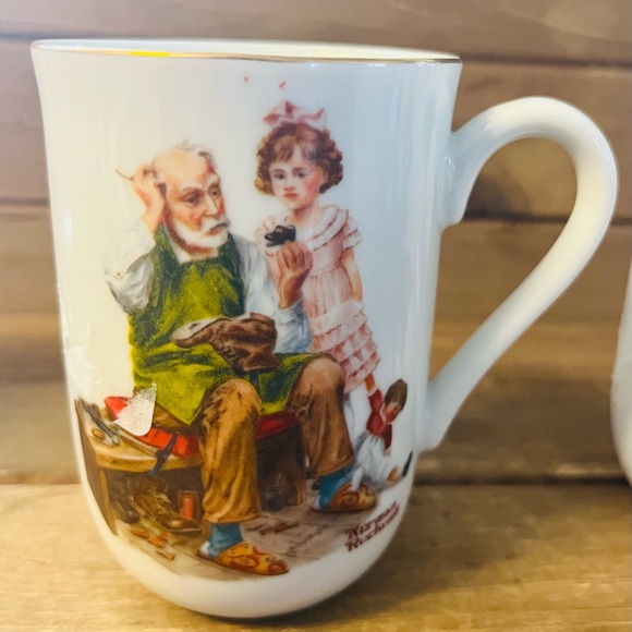 Norman Rockwell | Dining | Norman Rockwell Classic Mug Set By Museum ...